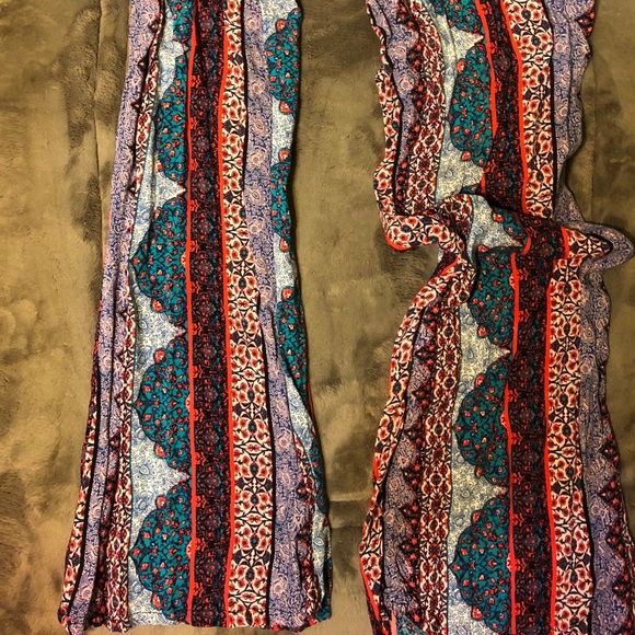Pants & Jumpsuits | Aztec Print Palazzo Pants | Poshmark